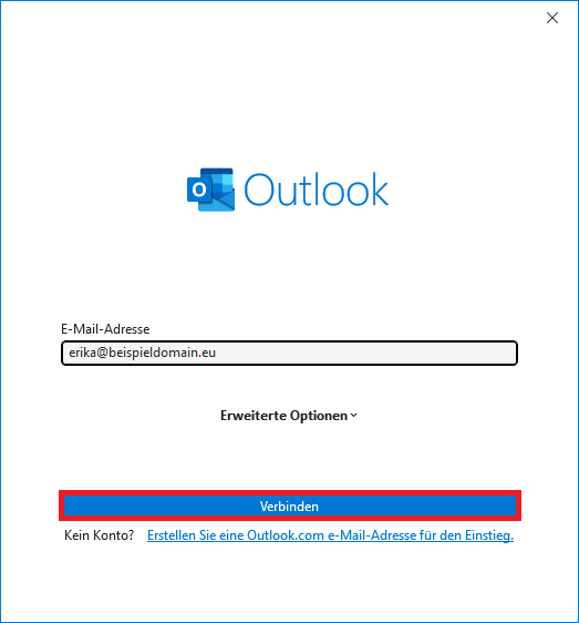 E-Mail Client-Programm einrichten/Outlook 365 – all-connect Hilfe-Center